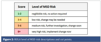 Article: Rapid Upper Limb Assessment (RULA) and Rodgers Muscle Fatigue ...